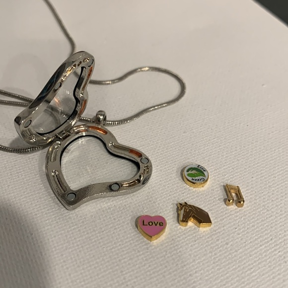 Jewelry | Interchangeable Charms Locket Necklace | Poshmark